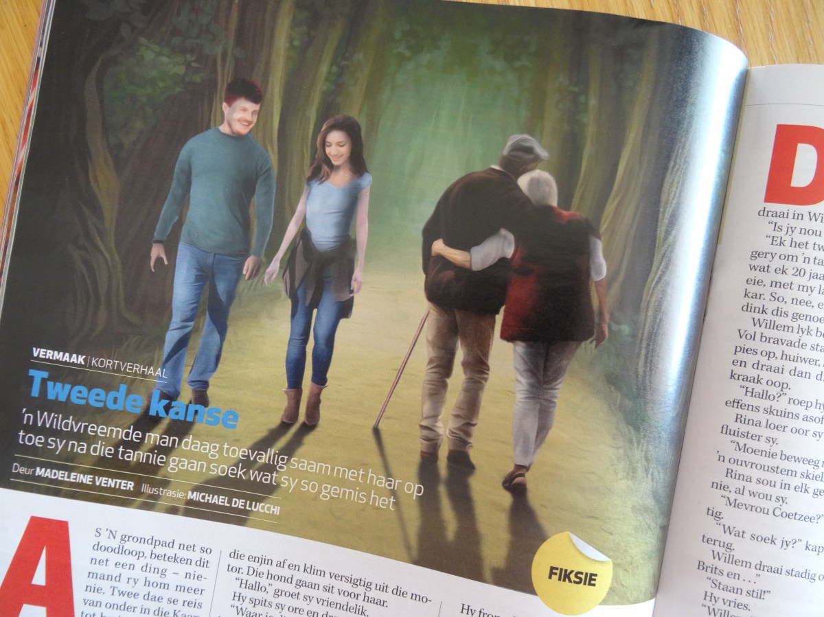 My kortverhaal in Huisgenoot! – Madeleine Venter