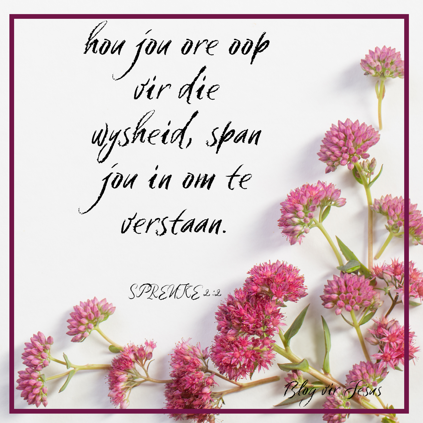 Om te dink – Madeleine Venter
